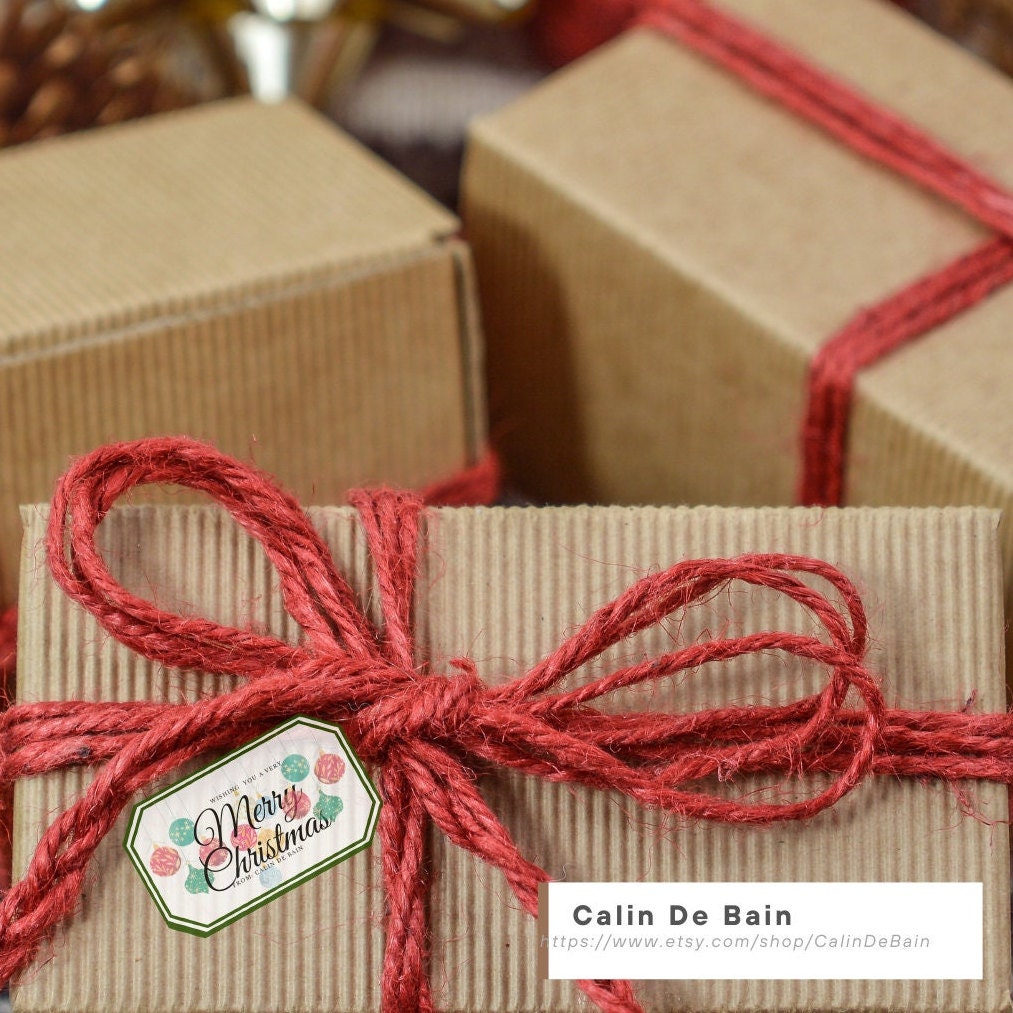 DIY Printable Christmas Labels, Christmas Gift Template, Affordable ...