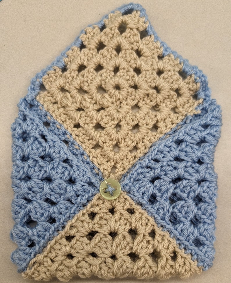 Granny Square Envelope Pouch - Etsy