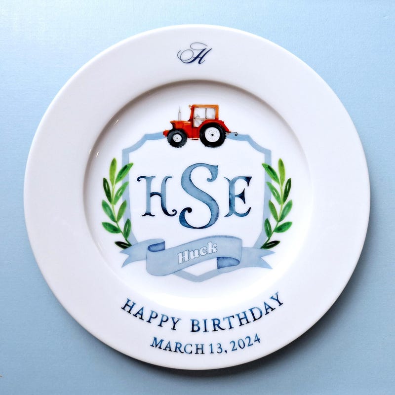 Tractor Plates Party - Etsy