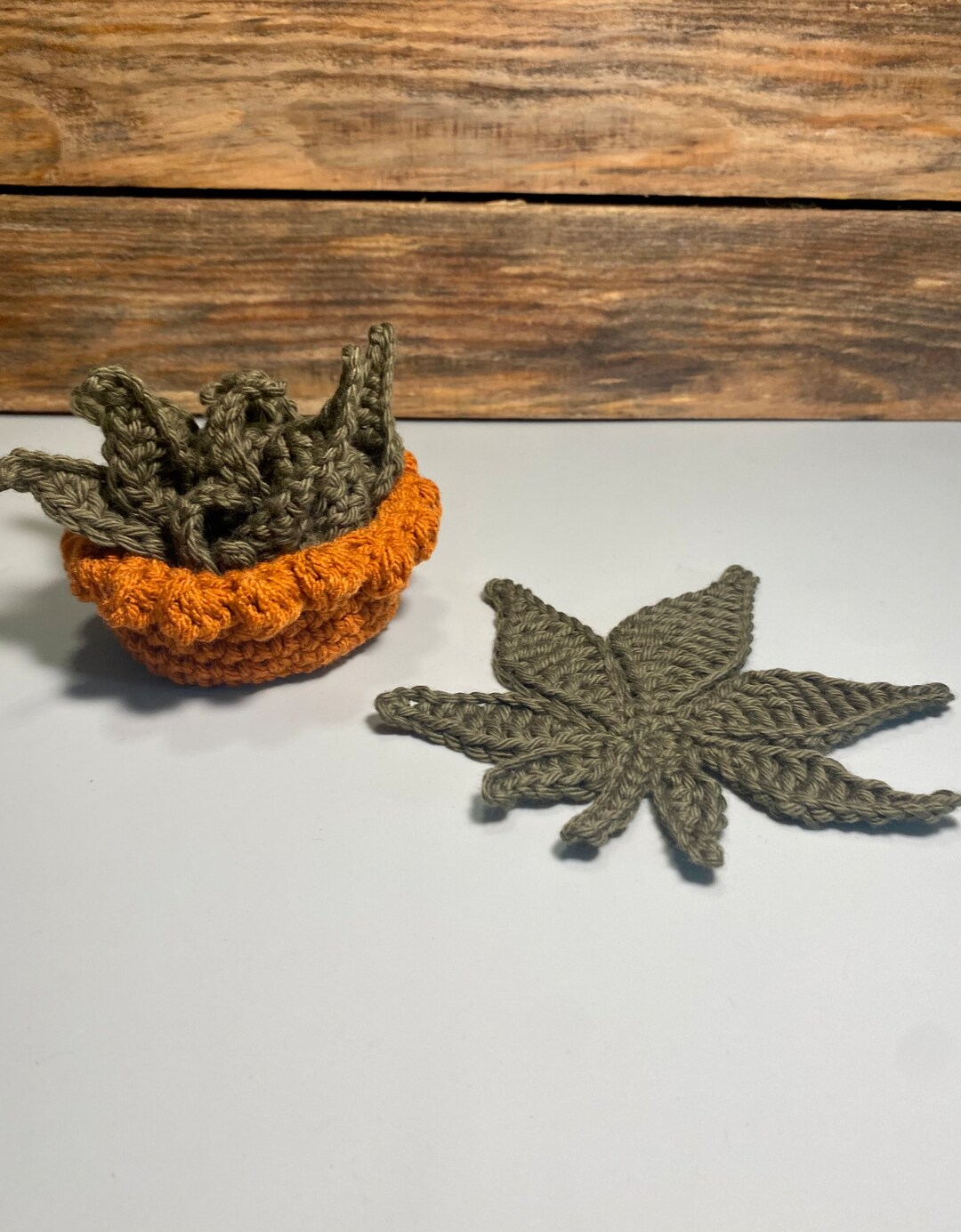 PDF Pattern: Crochet Marijuana Coasters With Planter Pattern, Stoner ...