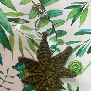 PDF PATTERN: Crochet Marijuana Leaf Pattern, Crochet Weed Leaf Pattern ...
