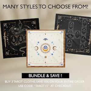 Tarot Spread Cloth With Celtic Cross | Tarot Reading Cloth | Learn ...