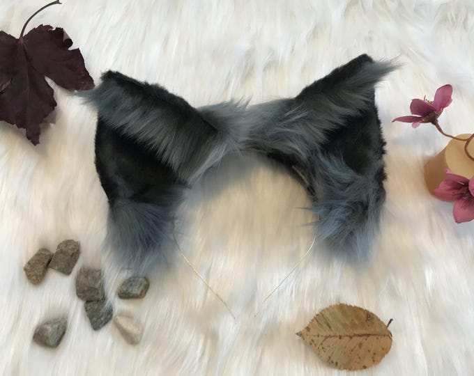Realistic Wolf Ears || Furry Cosplay Kemonomimi Ears - Etsy
