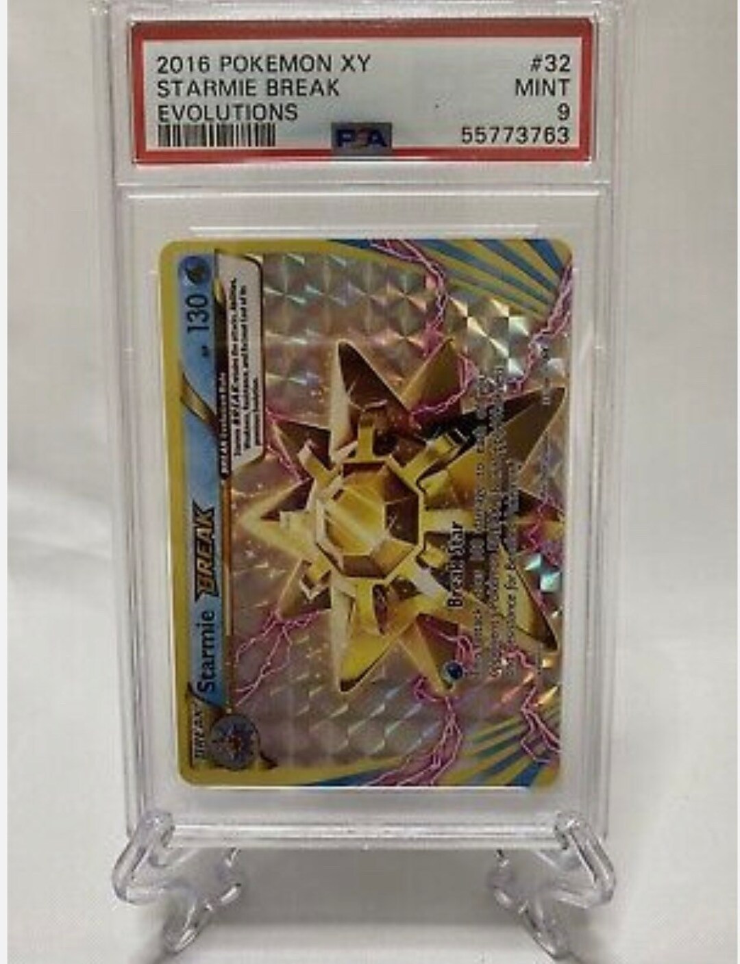 2016 Pokemon XY Evolutions Starmie Break 32 PSA 9 MINT - Etsy
