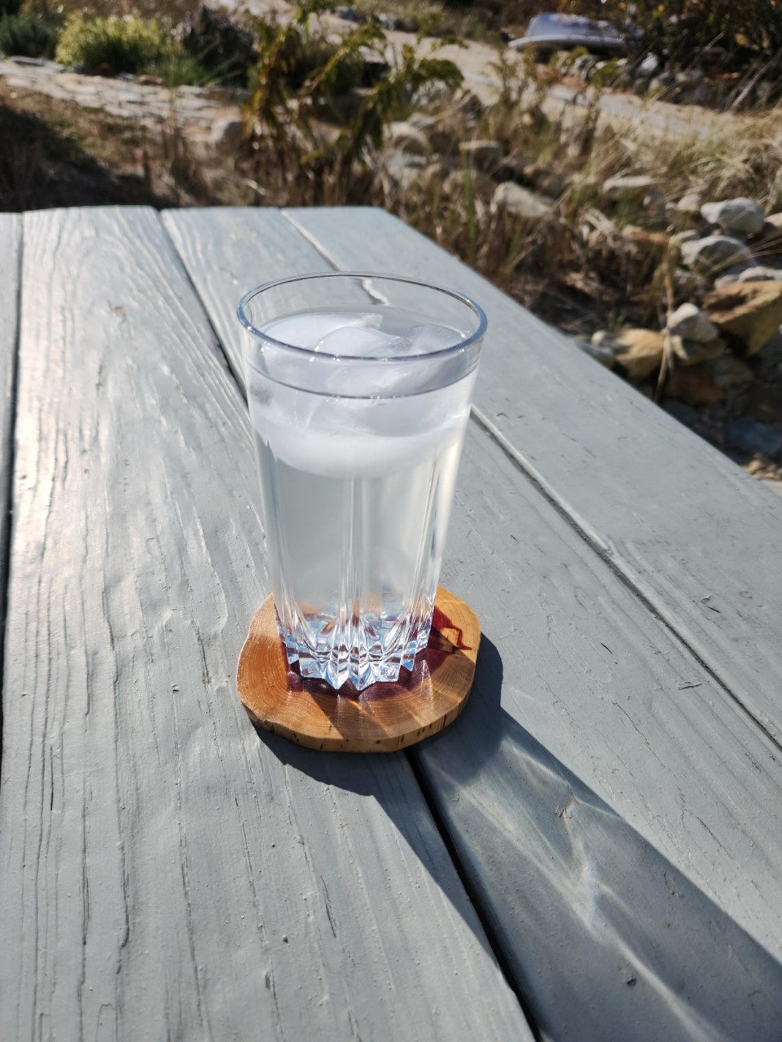 Cedar Live Edge Coasters - Pack of 4 - Etsy