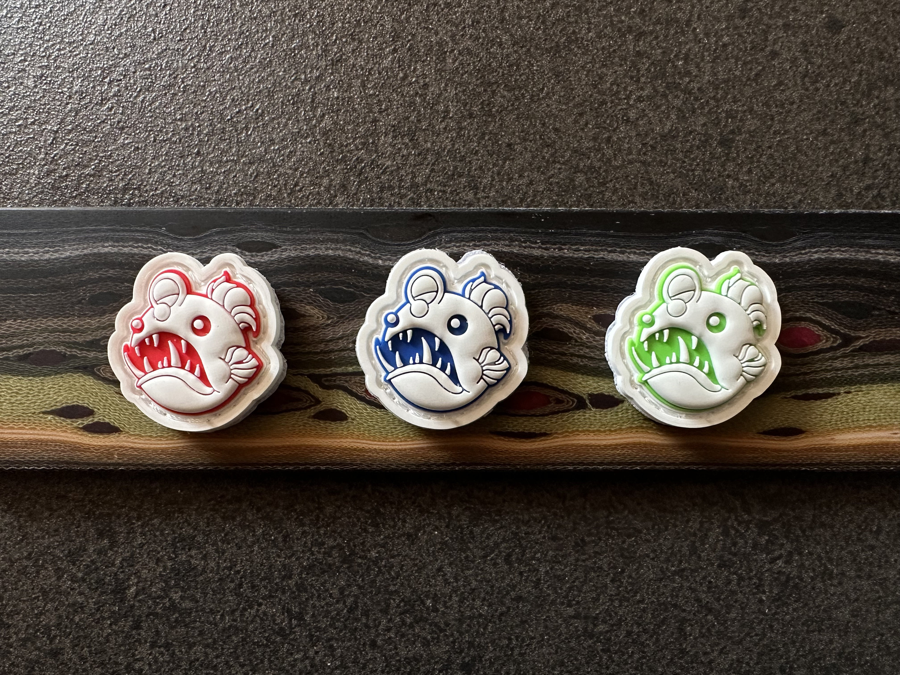 Tiny Angler Fish Glow Patch | Anglerfish, Spooky, Ghost, Halloween ...