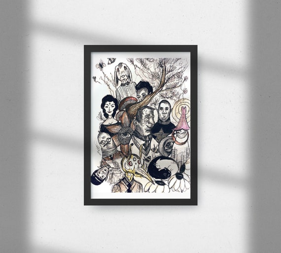 Gothic People Drawings