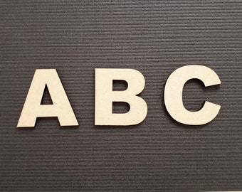 Wood Letter Large Letters for Crafts Letter Wall Decor - Etsy