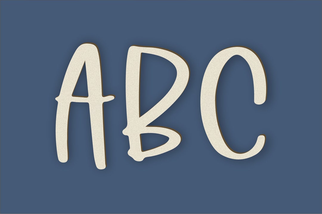 Unfinished Wood Letter, Unfinished Wood Numbers, Large Letters for ...