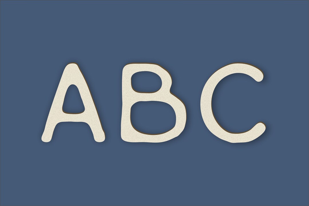 Unfinished Wood Letter, Unfinished Wood Numbers, Large Letters for ...