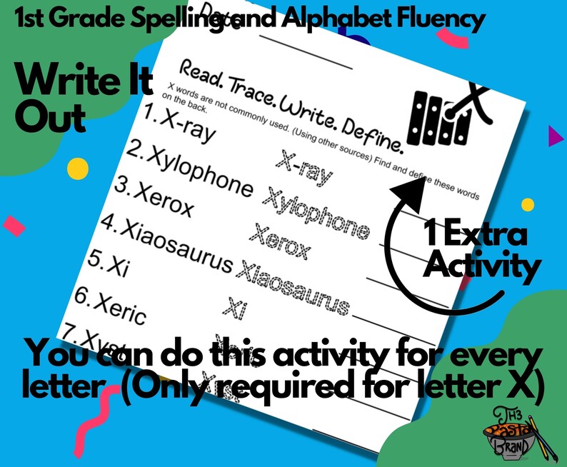 1st Grade Spelling and Alphabe Fluency Worksheets - Etsy