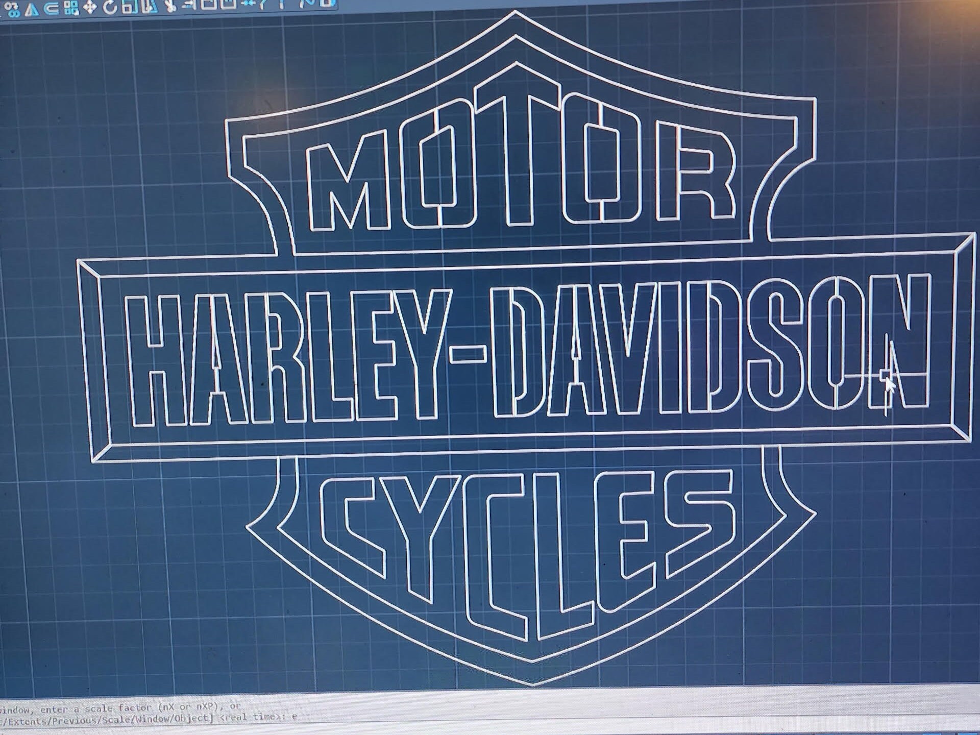 Harley Davidson DXF Files - Etsy