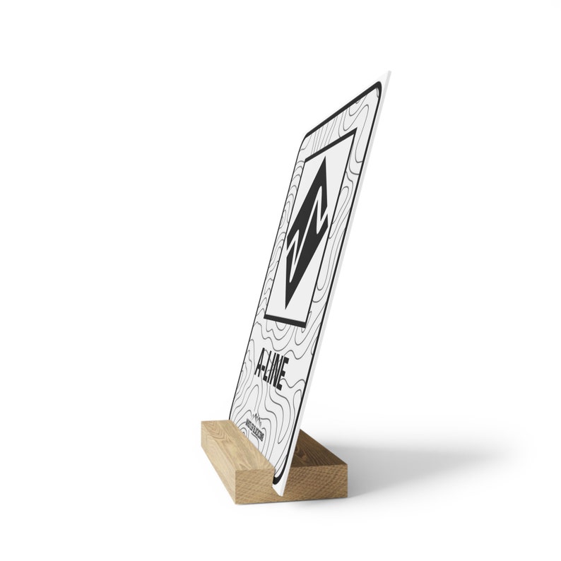 Whistler A-LINE Black Diamond Trail Plaque - Etsy