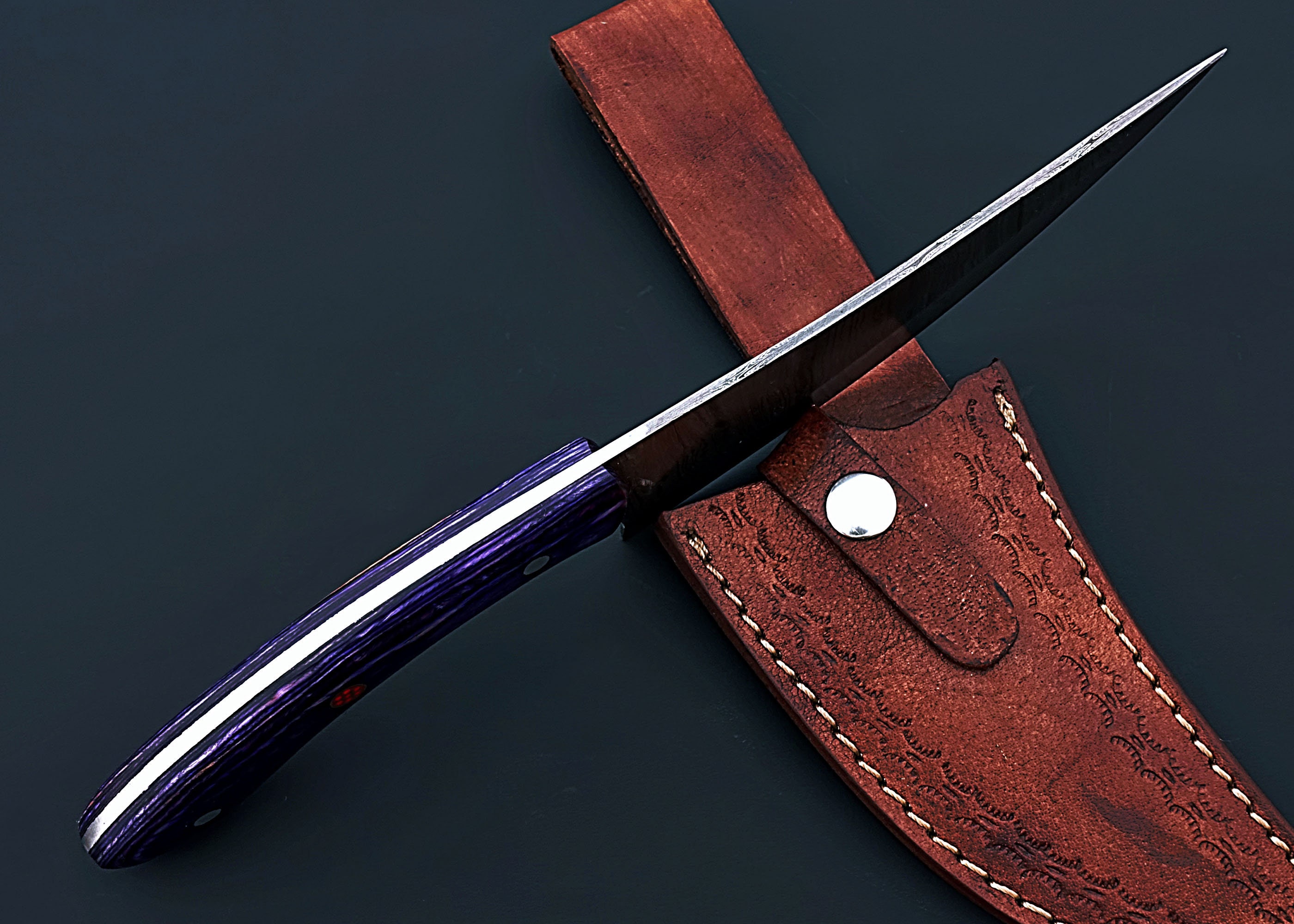 Chef Knife Serbian Knife Cleaver Knife Handmade Knife Hand - Etsy