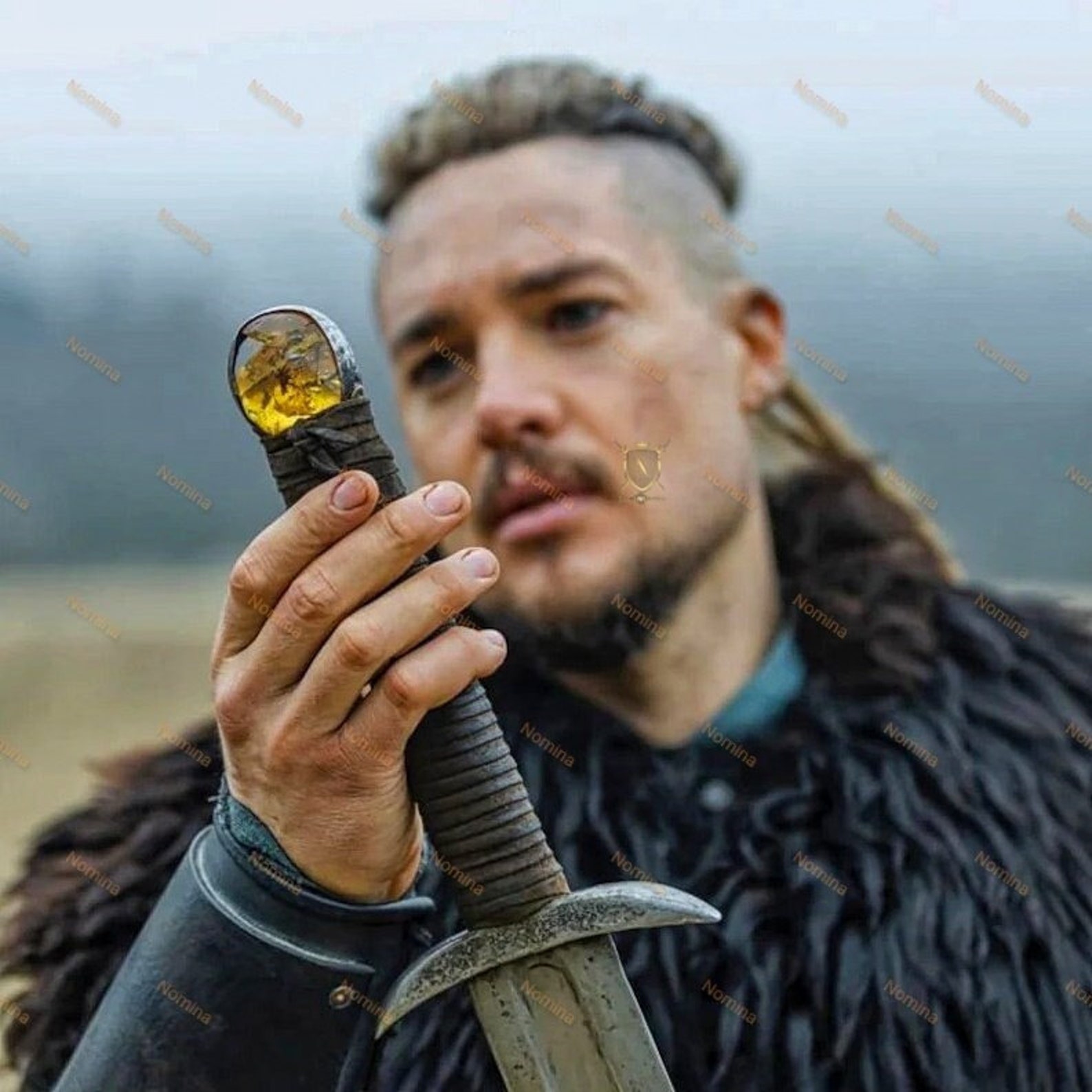 Serpent-breath Sword of Uhtred With Leather Cover the Last - Etsy Canada