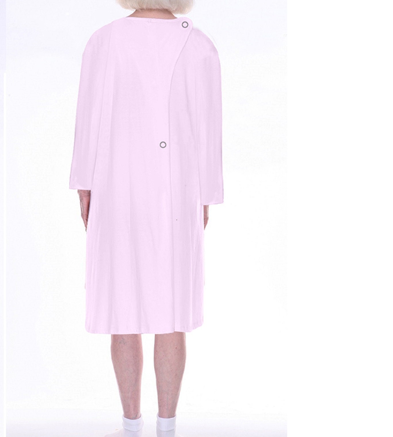 Home Care Line Open Back Nightgown for Ladies Womens Cotton Nightgown ...