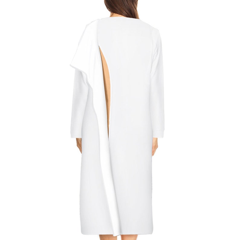 Home Care Line Open Back Nightgown for Women With Lace-cotton Hospital ...