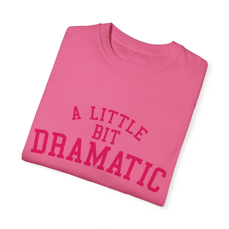A Little Bit Dramatic Shirt Mean Girls Tee Preppy Oversized Crewneck Trendy Y2K Clothing - Etsy
