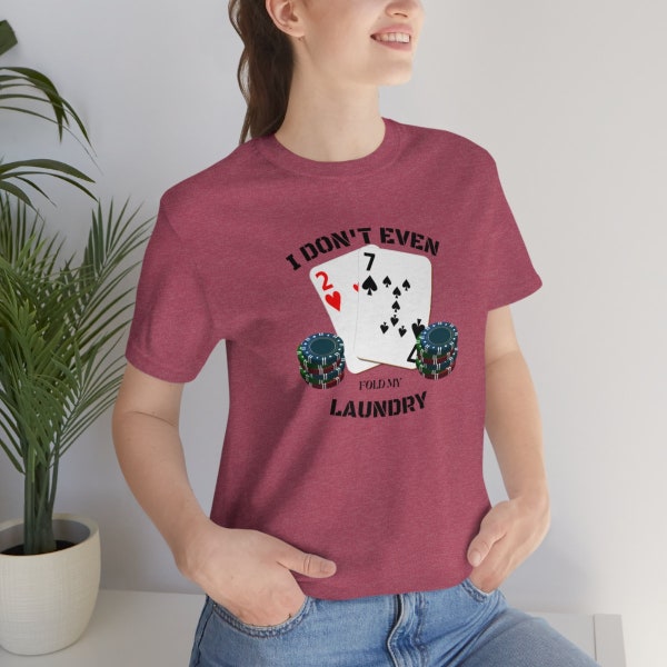 Funny Poker Shirts - Etsy