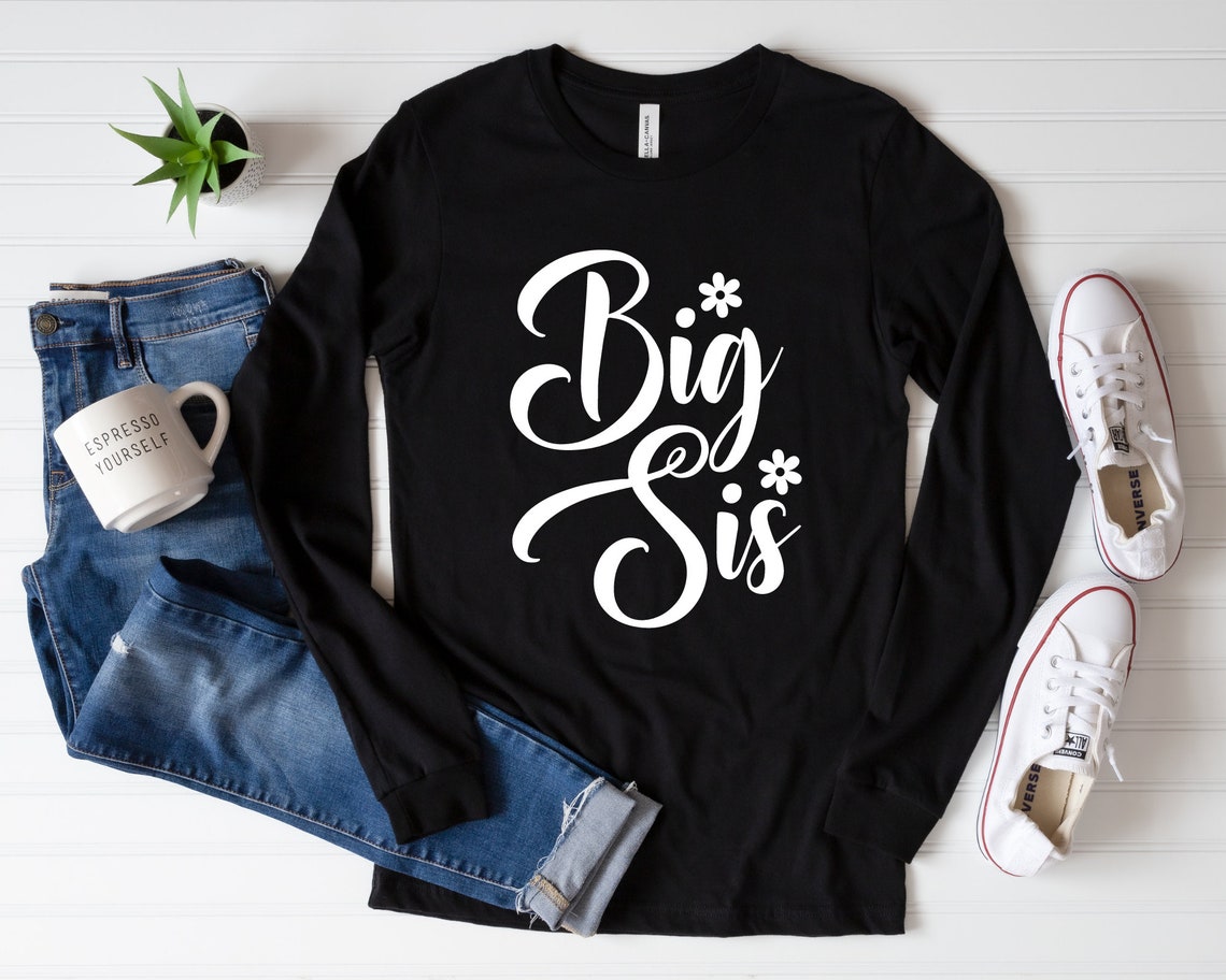Big Sis Svg Lil Sis Svg Big Sister Svg Little Sister Svg - Etsy