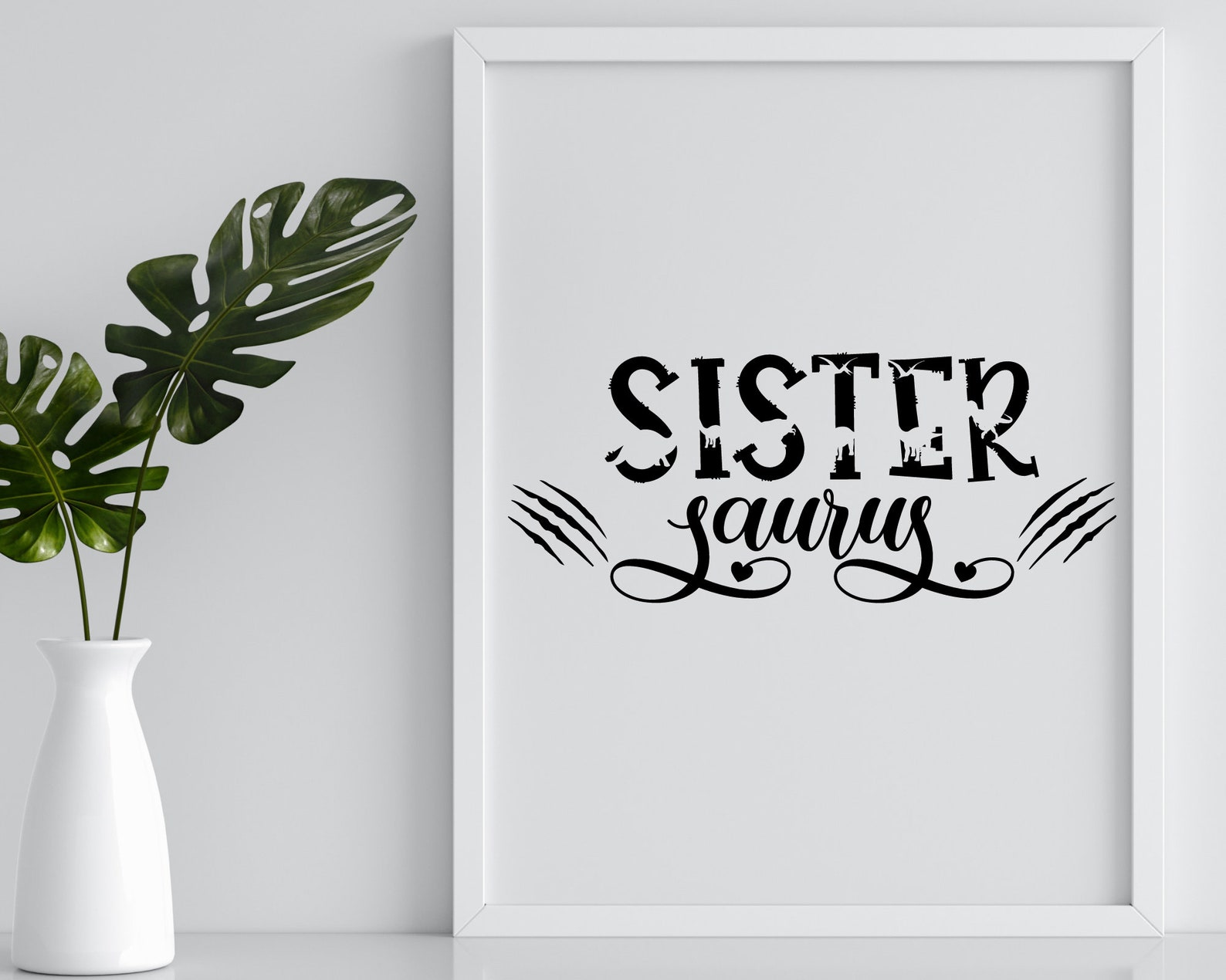 Sister Saurus Svg Family Saurus Svg Dinosaur Family Svg - Etsy