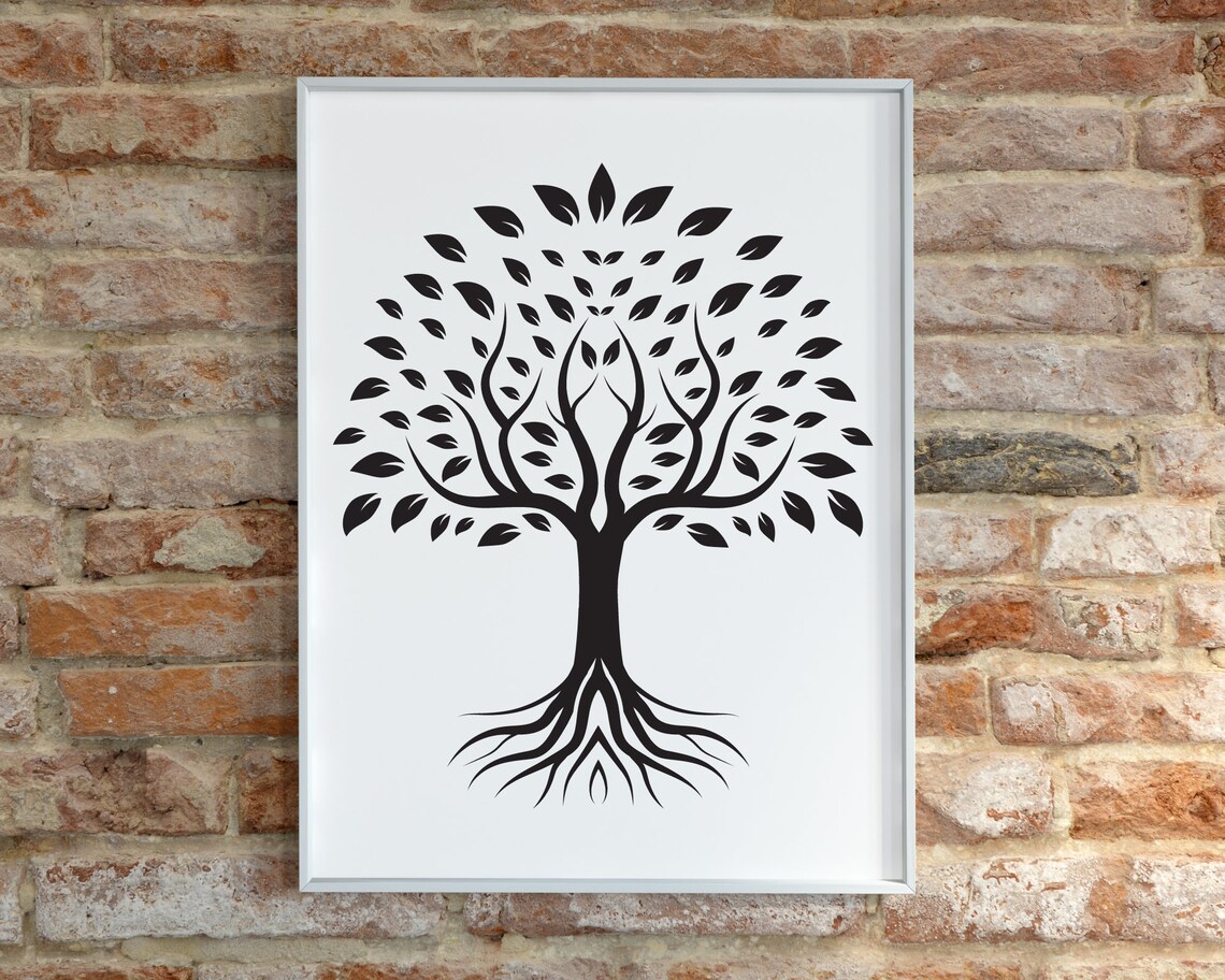 Family Tree Svg Tree With Roots Svg Tree Roots Svg Our - Etsy Canada