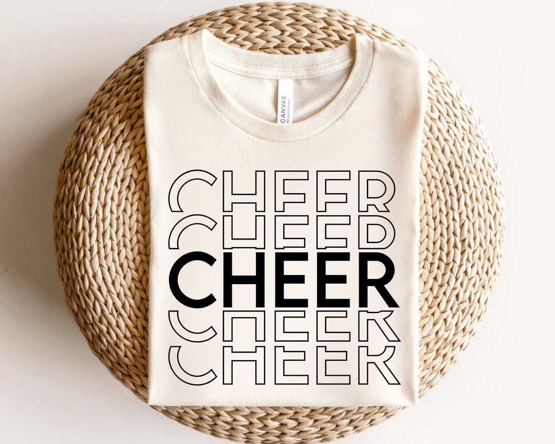 Cheer SVG File Instant Download, Cheer Cut File for Cricut, Cheerleader ...