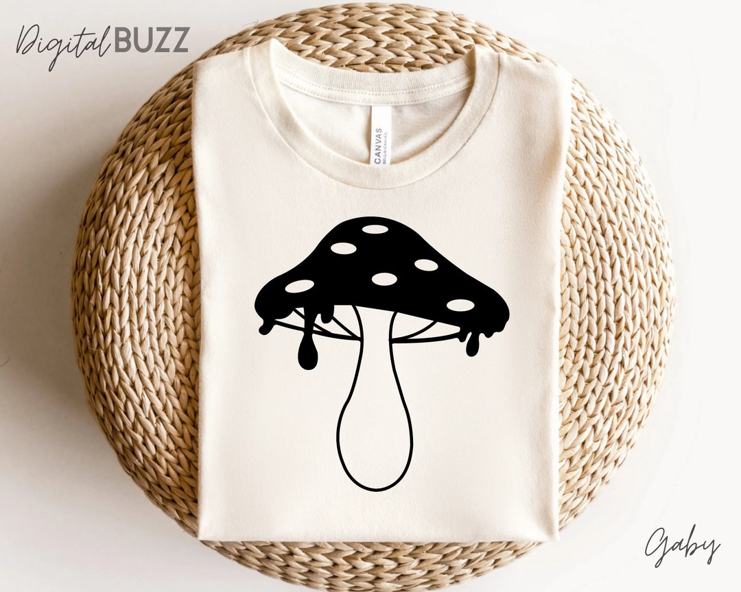 Mushroom Svg, Magic Mushroom Svg, Floral Mushrooms Svg, Celestial ...