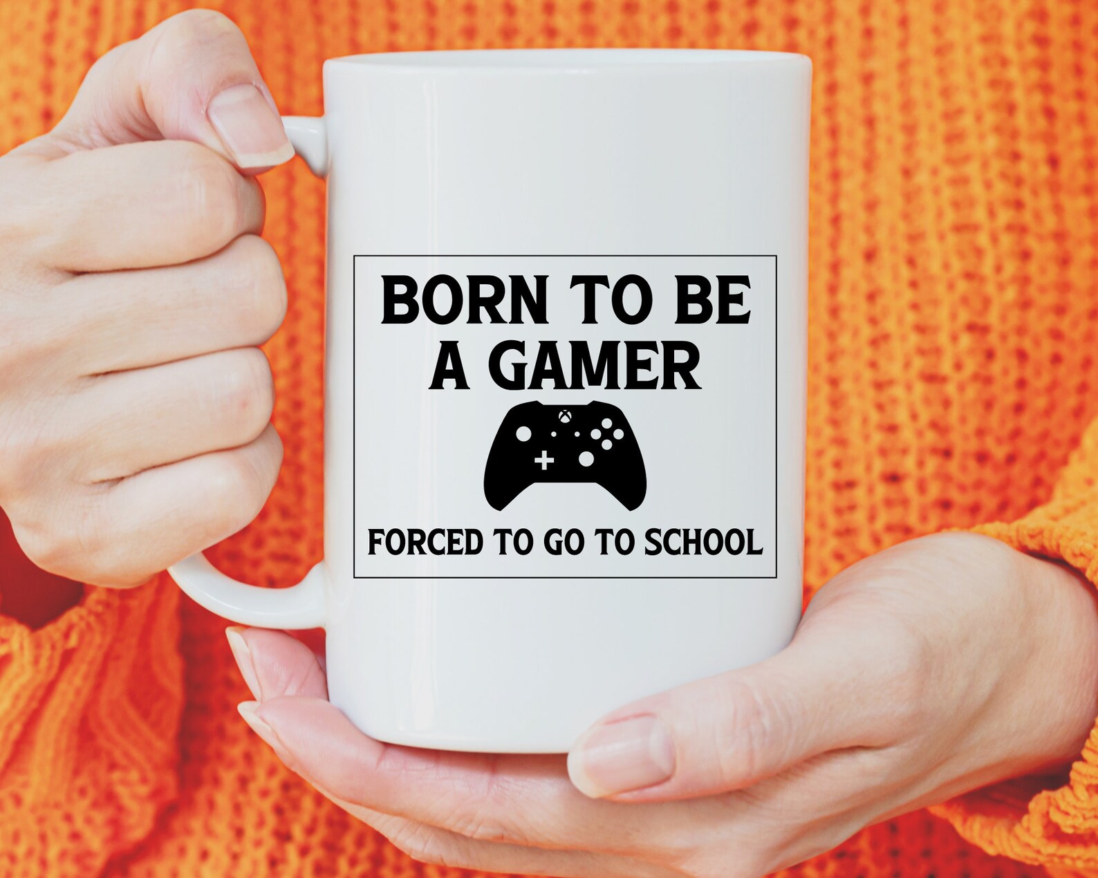 Born to Be a Gamer Svg Forced to Go to School Svg Gamer SVG - Etsy