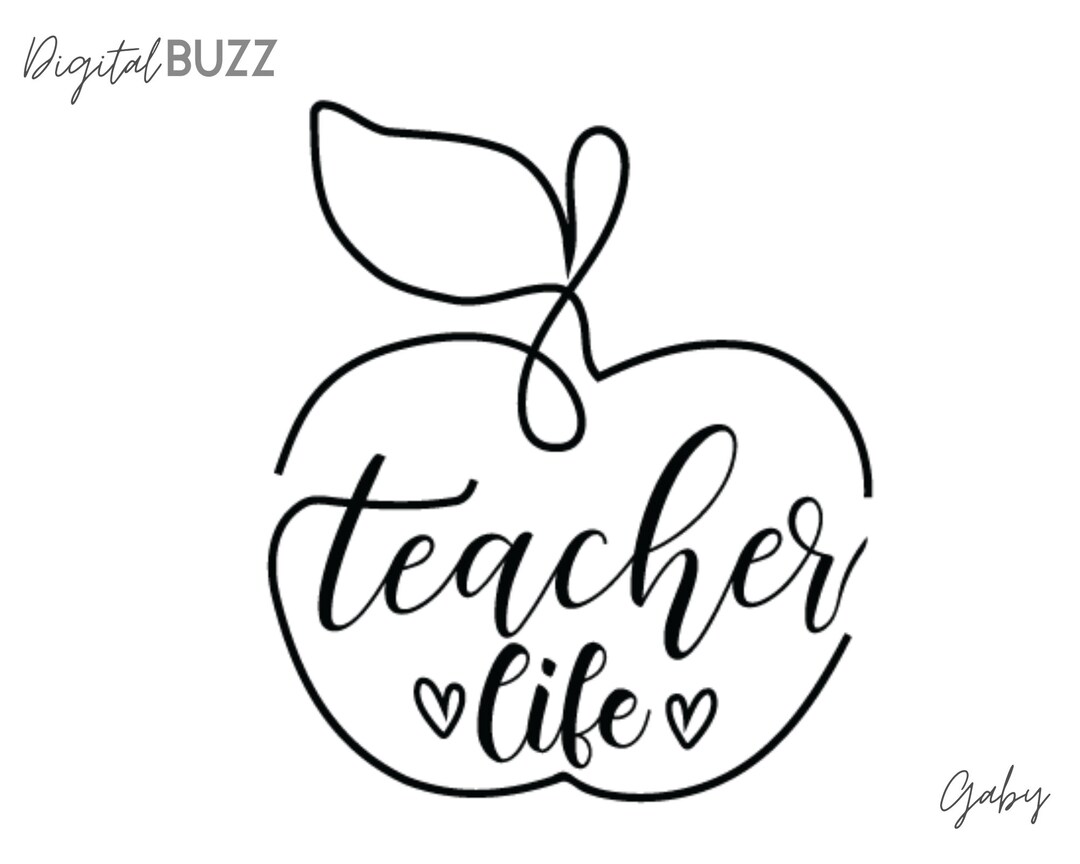 Teacher Life Svg, Teacher Svg, School Svg, Teacher Quotes Svg, Coffee ...