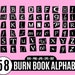 58 Burn Book Svg, Burn Book Font Svg, Burn Book Font for Cricut Svg ...