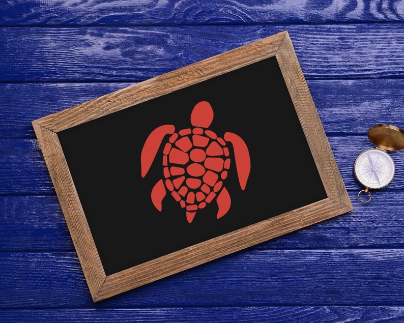 Sea Turtle Cut File Sea Turtle SVG Sea Turtle for Cricut - Etsy