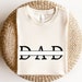 Dad SVG Father Svg Father's Day SVG Dad Split Name - Etsy