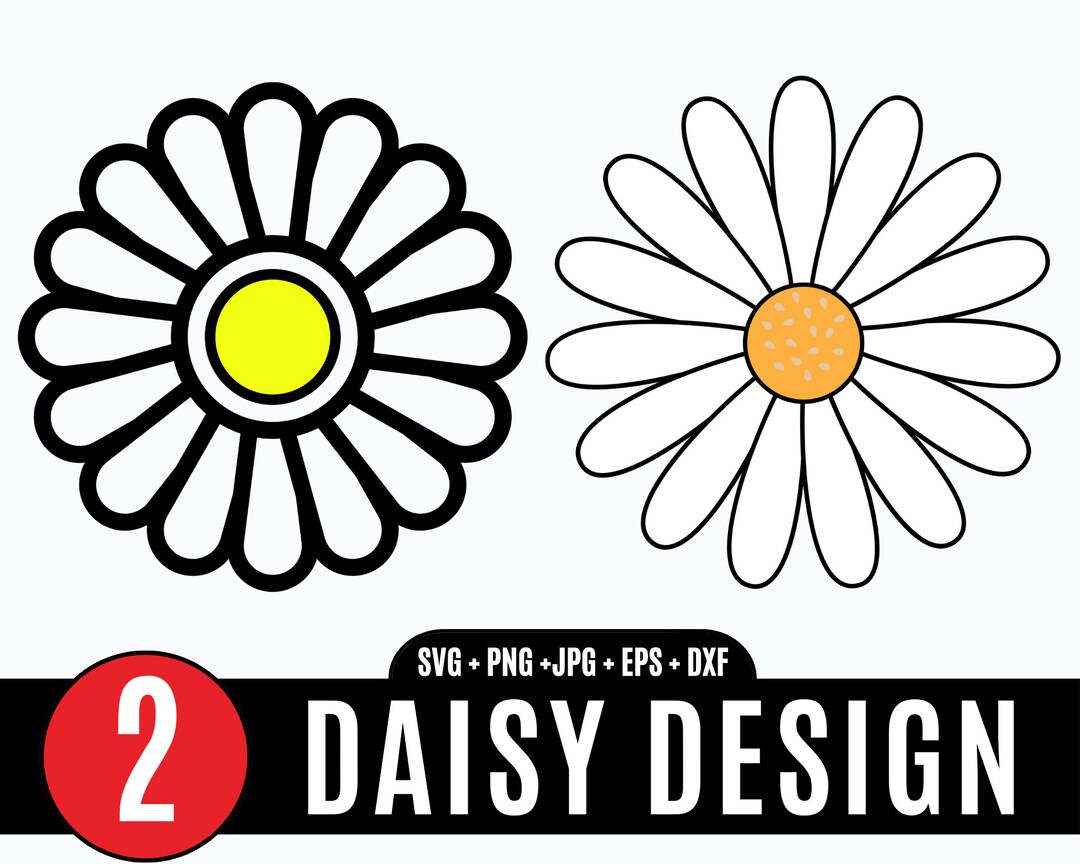 DAISY SVG Bundle, DAISY Flower Clipart, Daisy Svg Cut Files for Cricut ...