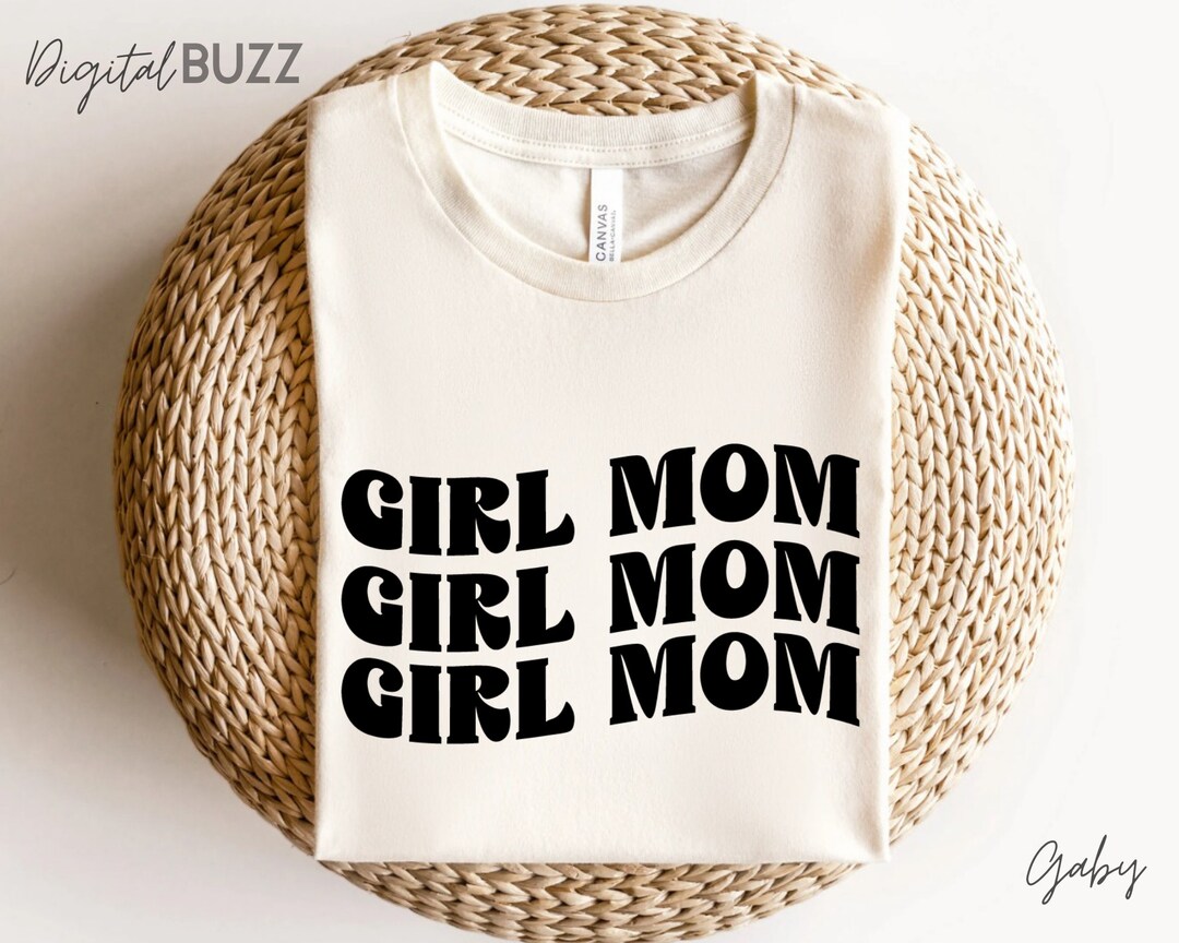 Girl Mom Svg, Girl Mama Svg, Png, Mom Svg Cut File for Cricut, Mother's ...