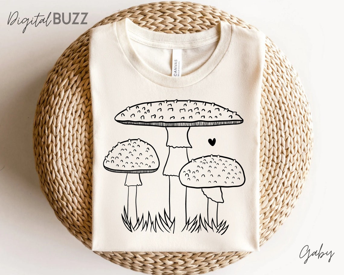 Magic Mushroom Svg Mystical Mushroom Png Clipart Celestial - Etsy