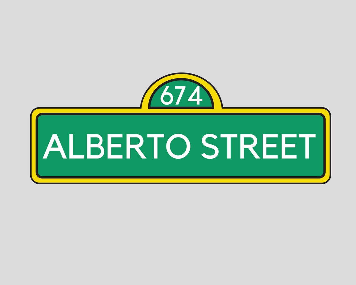 Street Sign Svg Bundle Street Sign Clipart Street Logo - Etsy