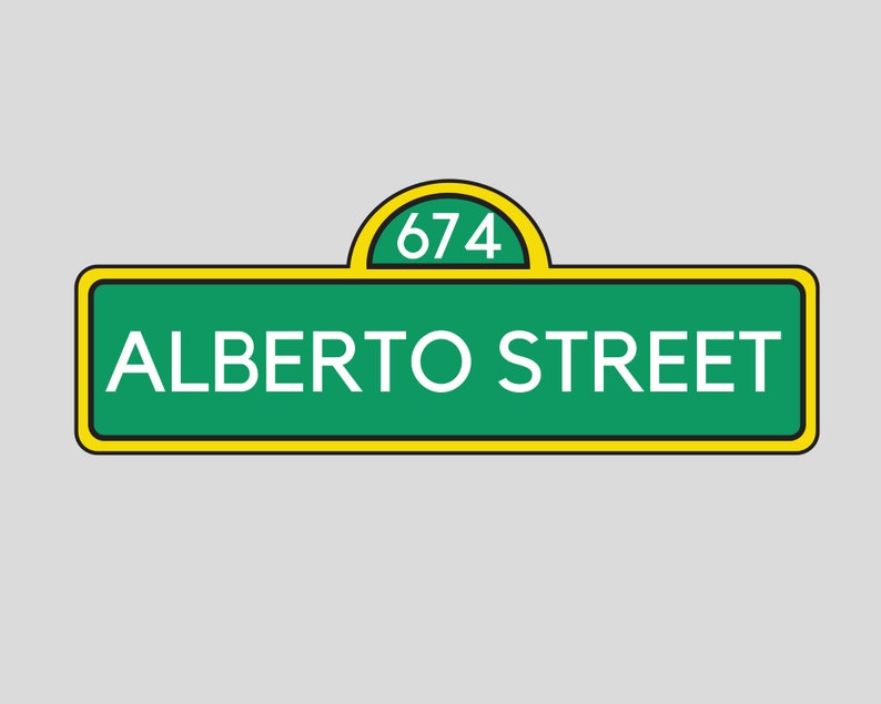 Street Sign Svg Bundle Street Sign Clipart Street Logo - Etsy