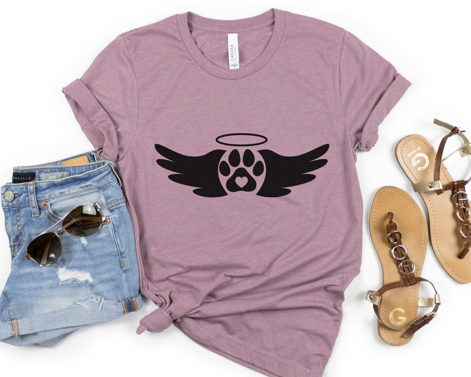 Dog Angel Wings Svg Dog Memorial Svg Dog Wings Svg - Etsy