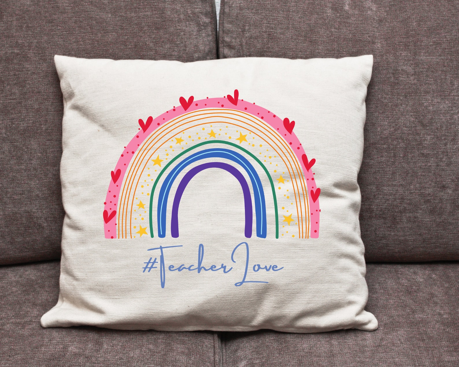 Boho Rainbow Teacher Svg Bundle Teacher Shirt Svg Teacher - Etsy