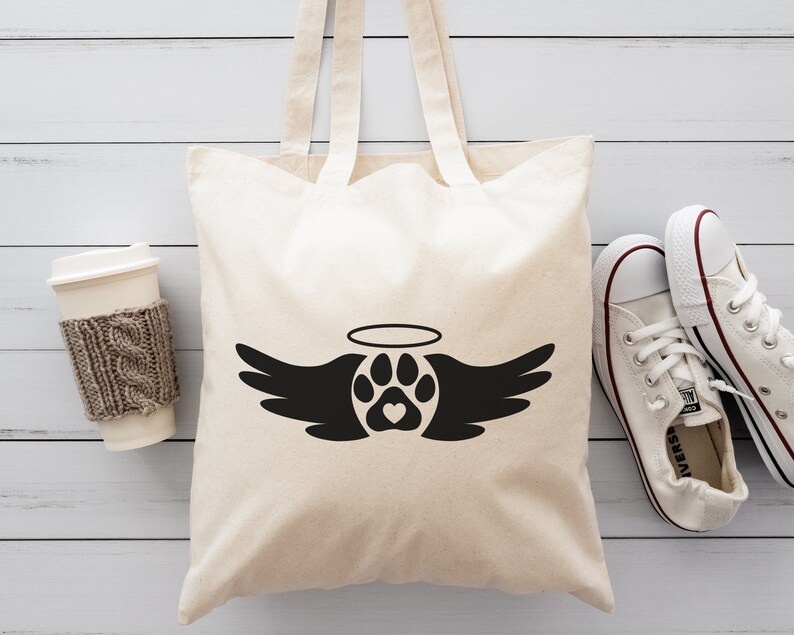 Dog Angel Wings Svg Dog Memorial Svg Dog Wings Svg - Etsy