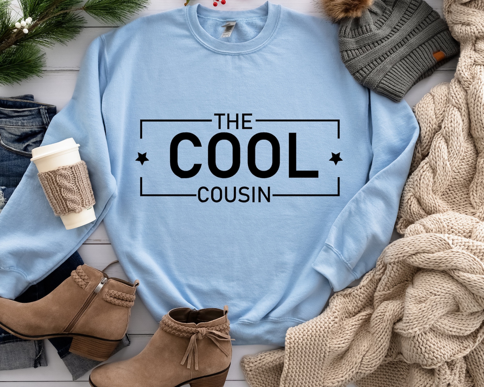 The Cool Cousin Svg Cousin Crew Svg Group Shirts Family - Etsy