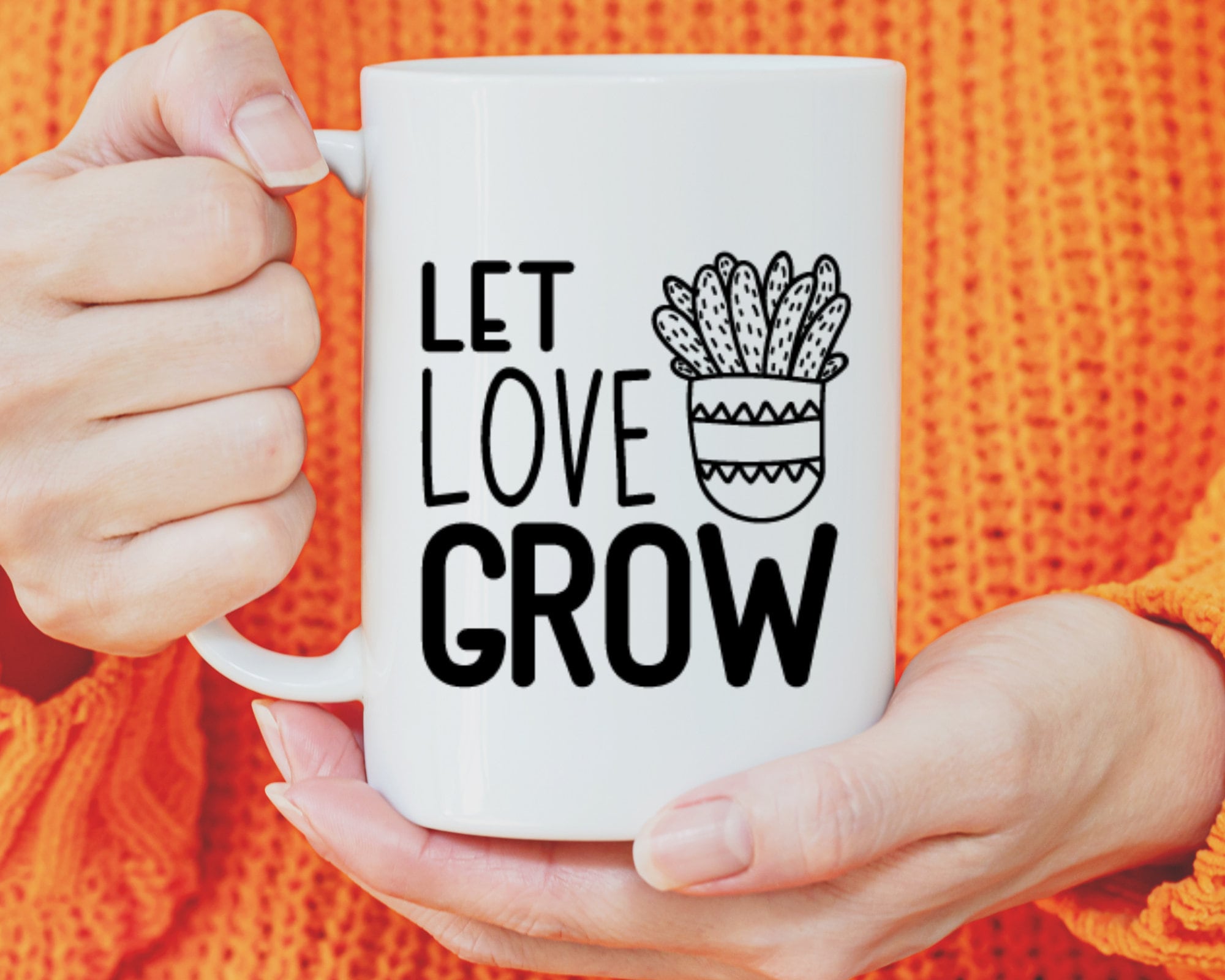 Let Love Grow Svg Plant Lover SVG Plant Svg Plant Quotes - Etsy