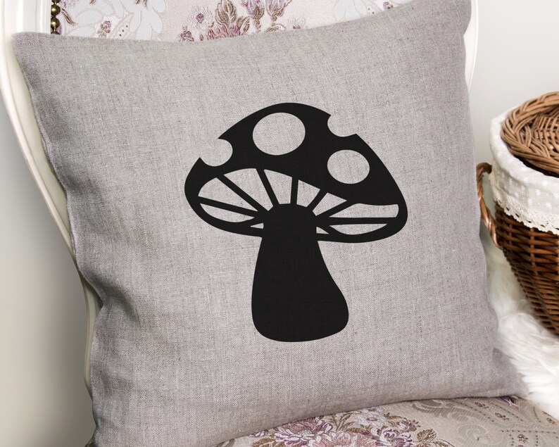 Mushroom Svg Magic Mushroom Svg Floral Mushrooms Svg - Etsy