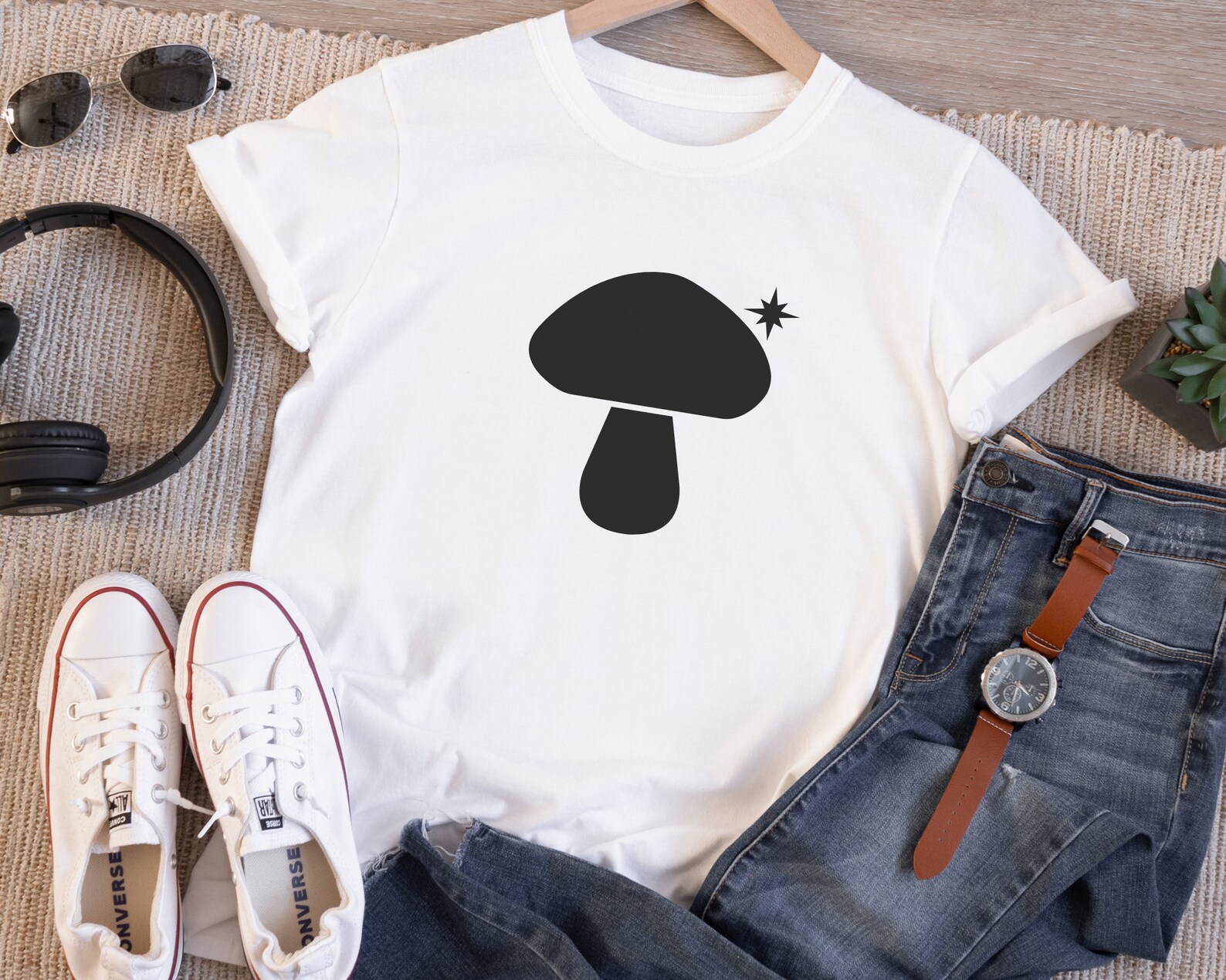 Mushroom Svg Magic Mushroom Svg Floral Mushrooms Svg - Etsy