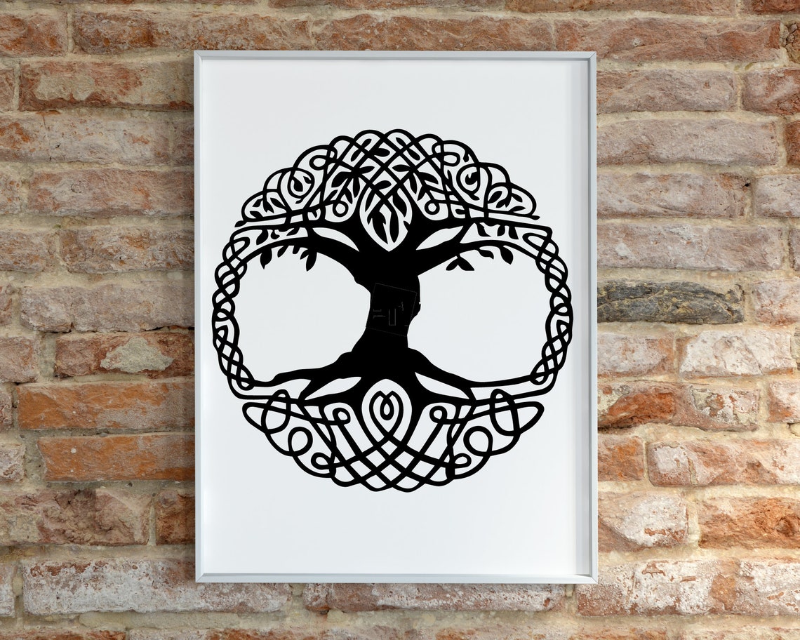 Treee If Life Svg Family Tree Svg Tree With Roots Svg Our - Etsy