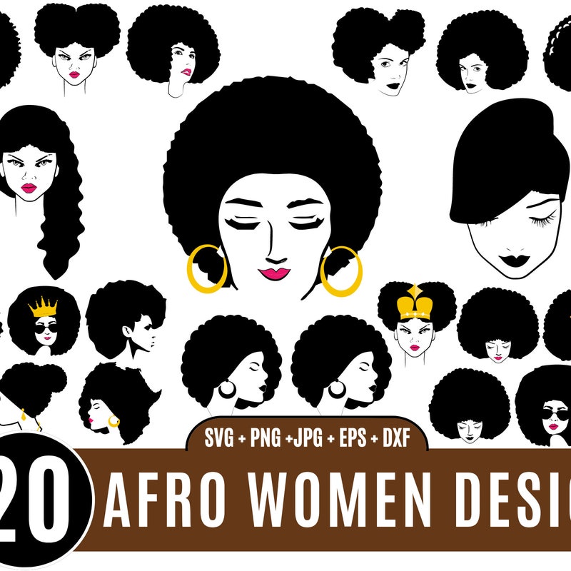 African American Svg - Etsy