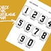 10 Varsity Font Bundle, Jersey Numbers Svg, Football Font SVG, Sports ...