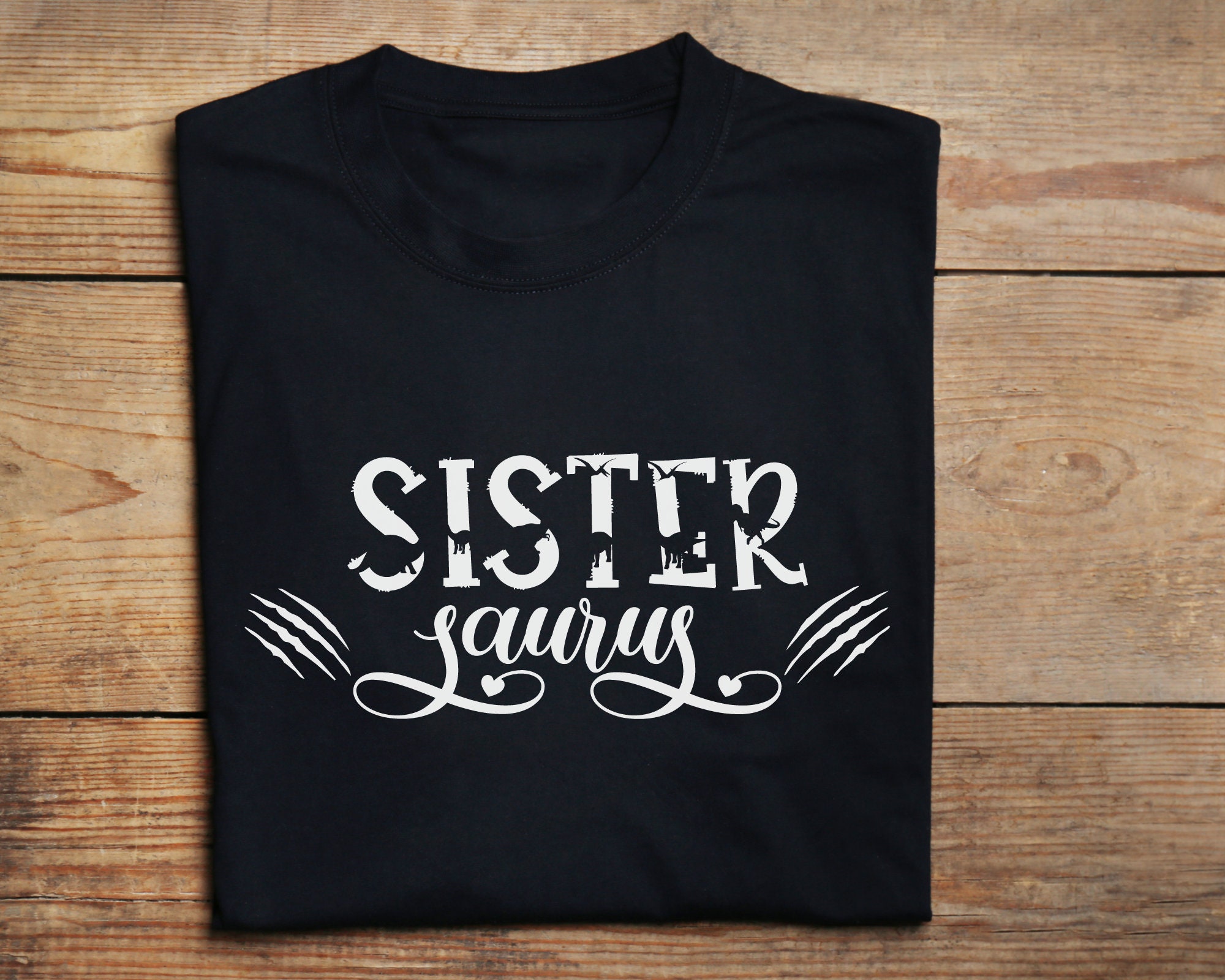 Sister Saurus Svg Family Saurus Svg Dinosaur Family Svg - Etsy