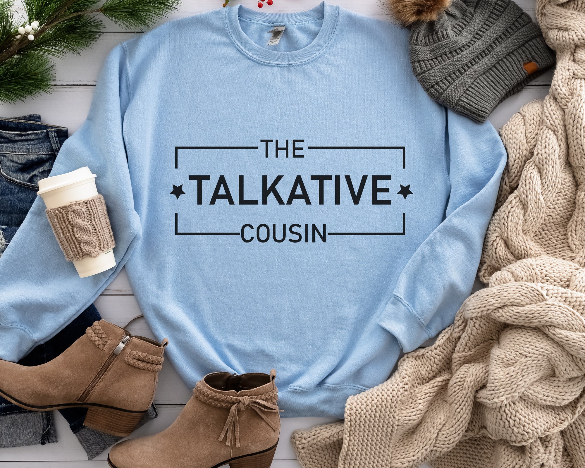 The Talkative Cousin Svg Cousin Crew Svg Group Shirts - Etsy